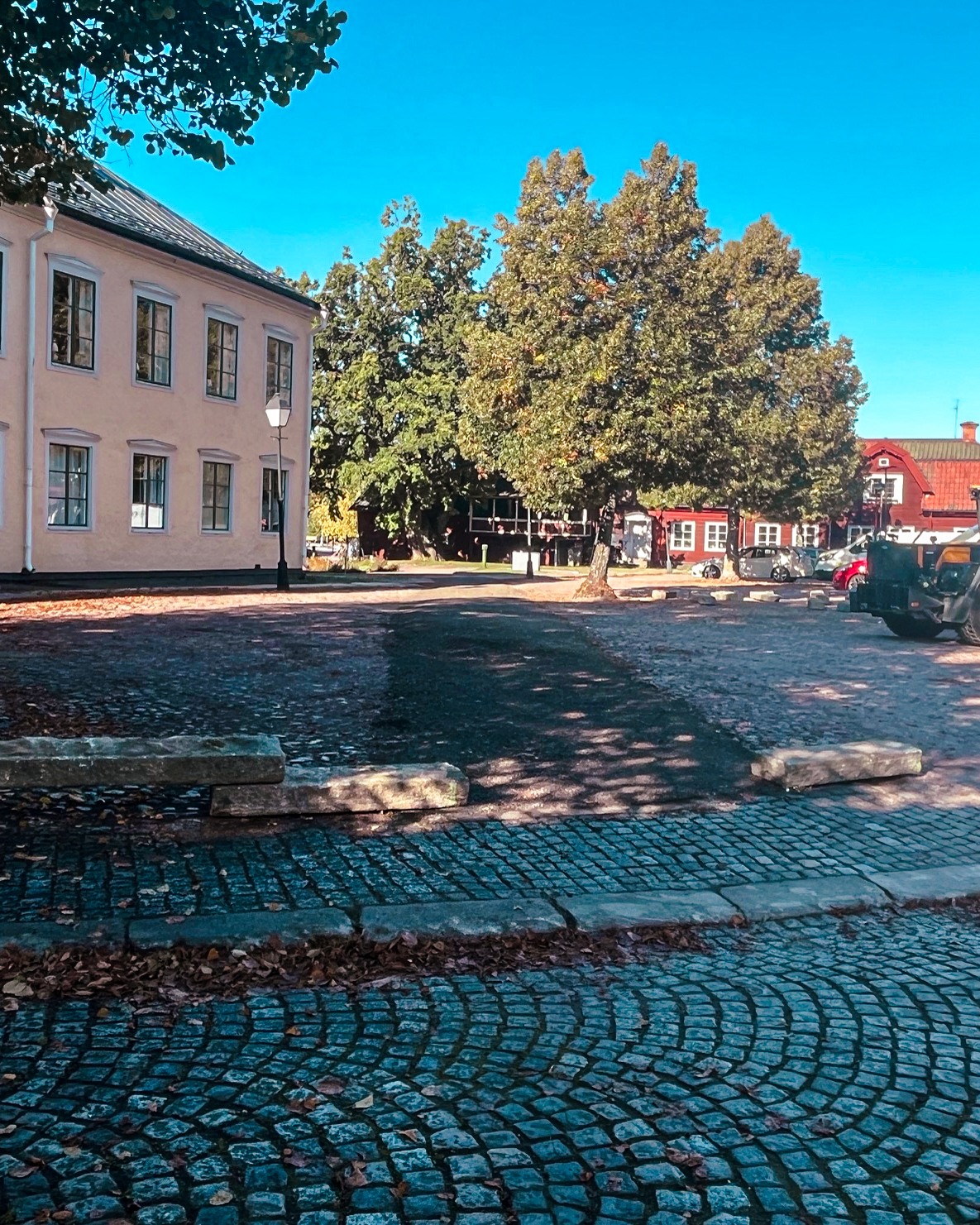 Pågående arbeten på Stora Torget i Hedemora - Hedemora kommun