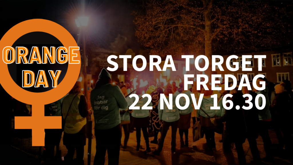 Manifestation mot våld i nära relationer - Hedemora kommun